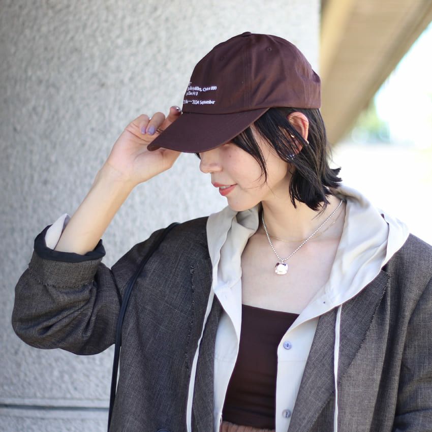 TODAYFUL /トゥデイフル ロゴキャップ 12421029 帽子 刺繍 ローキャップ 浅被り CAP | Shunal レディース/メンズカジュアル＆雑貨のセレクトショップ